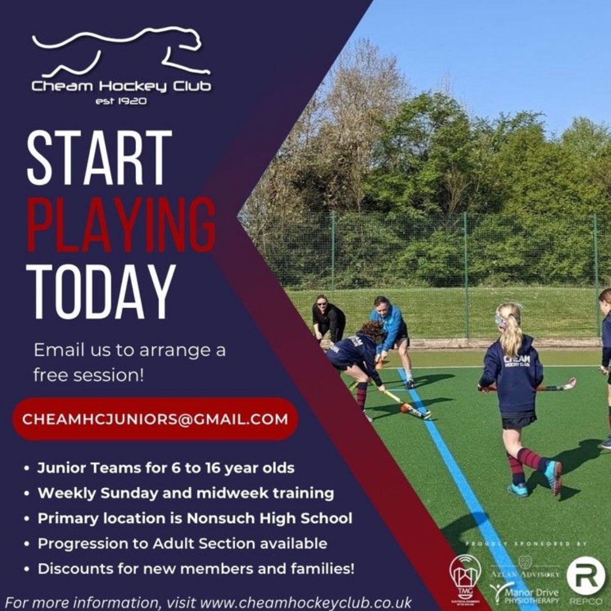 Dorchester Primary - Cheam Hockey Club